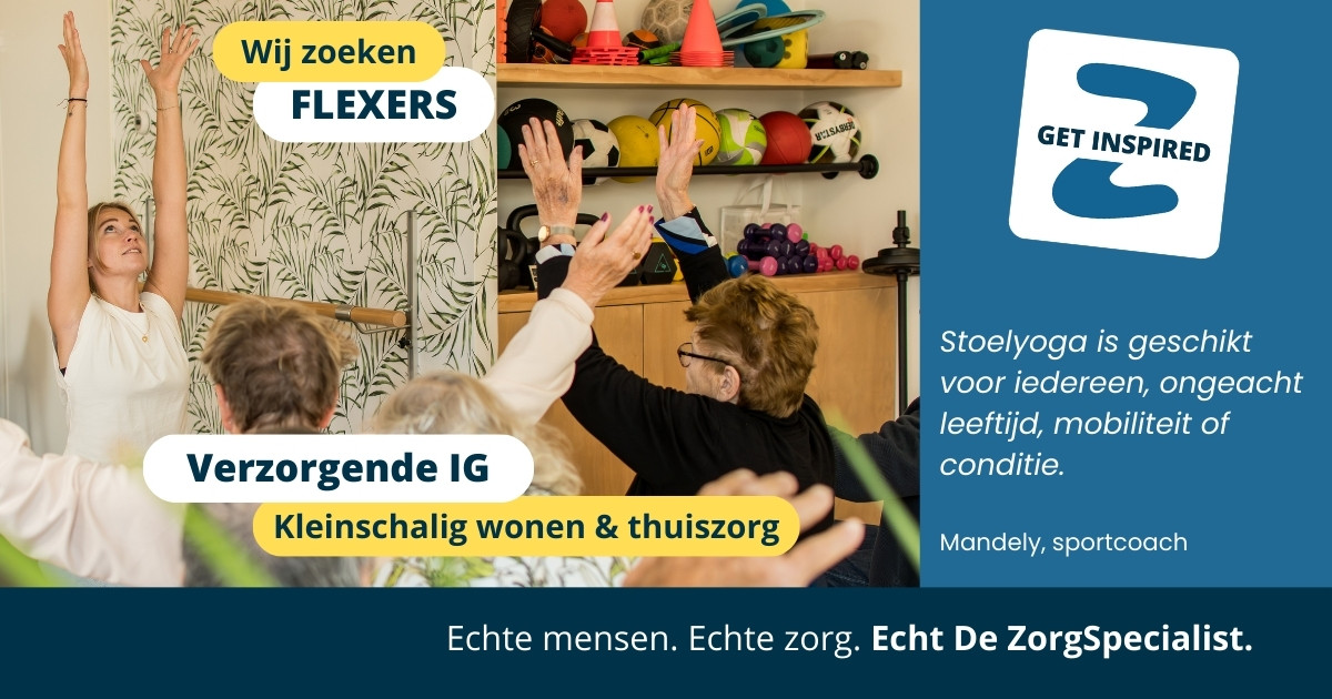 Vacature Flexpool verzorgende IG | Haarlem e.o. - De ZorgSpecialist